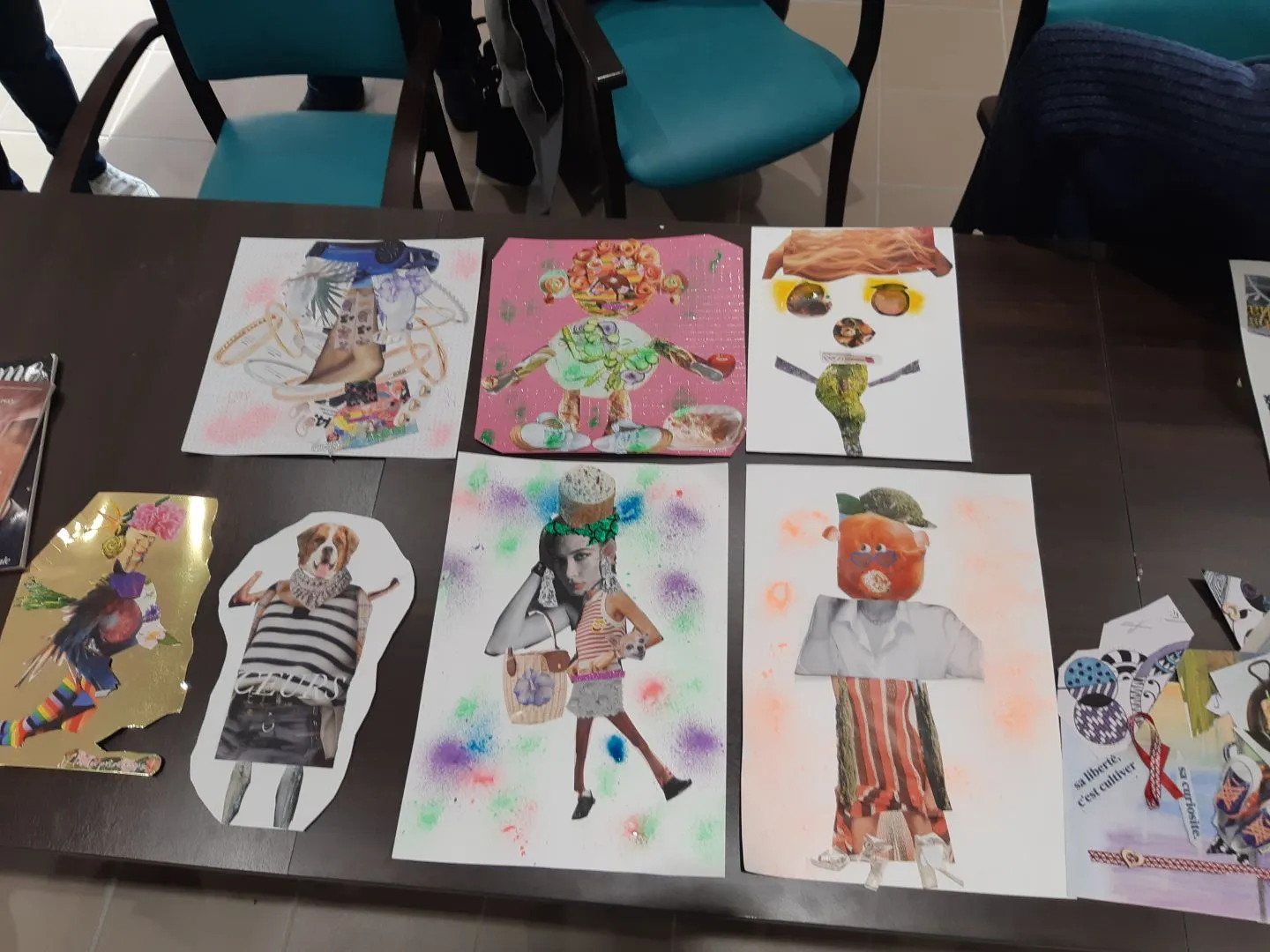 Art-thérapie : créer son personnage imaginaire grâce au collage. - ASSPREDE